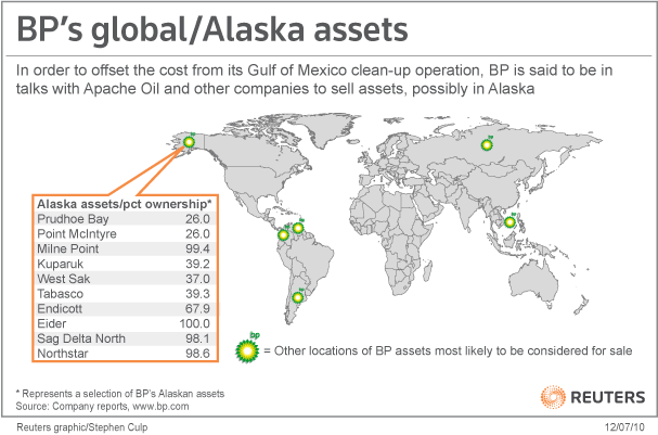 Factbox: BP shops assets to cover oil spill costs | Reuters